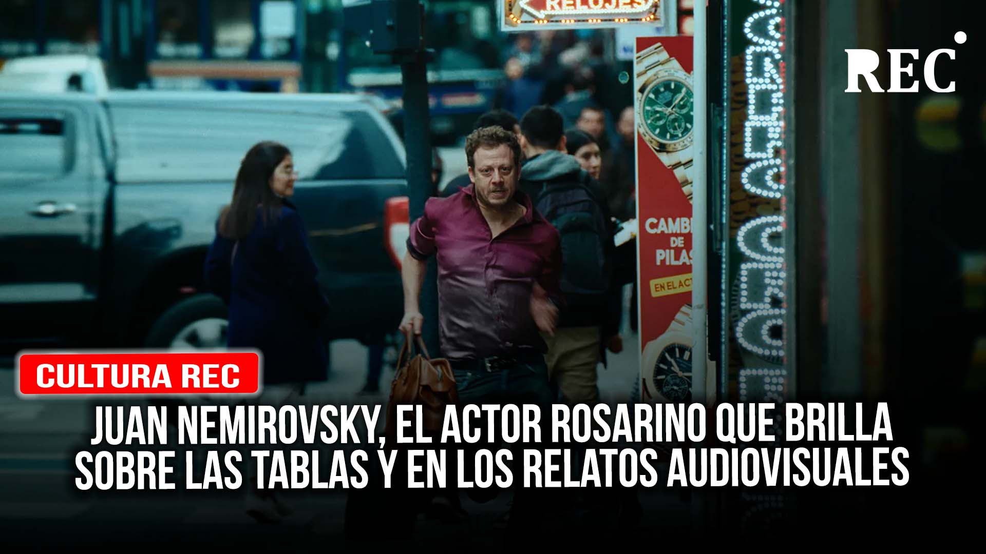 Juan Nemirovsky, el actor rosarino que brilla sobre las tablas y en los ...